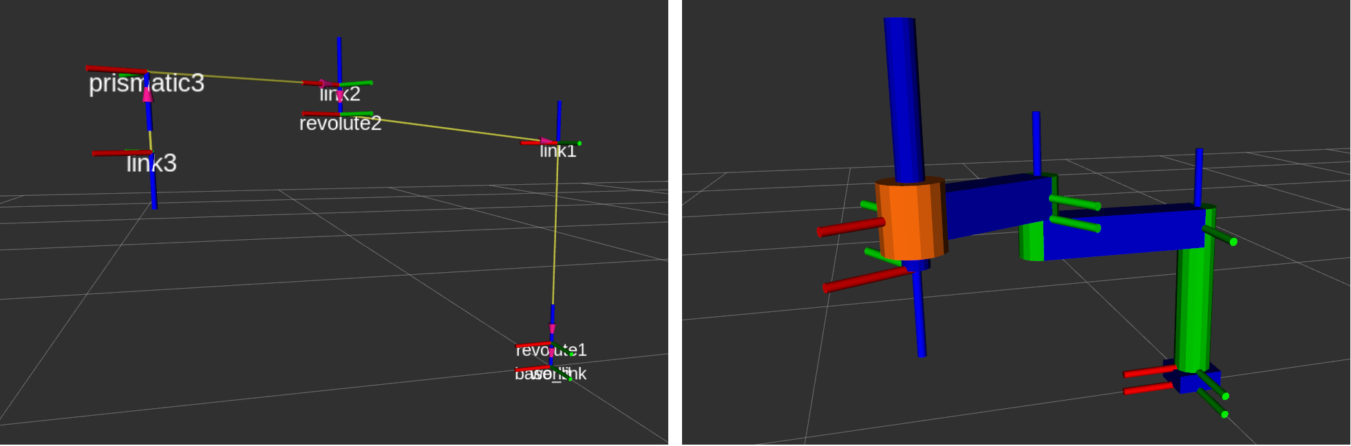 URDF Description - SCARA ROS2 EtherCAT Workshop
